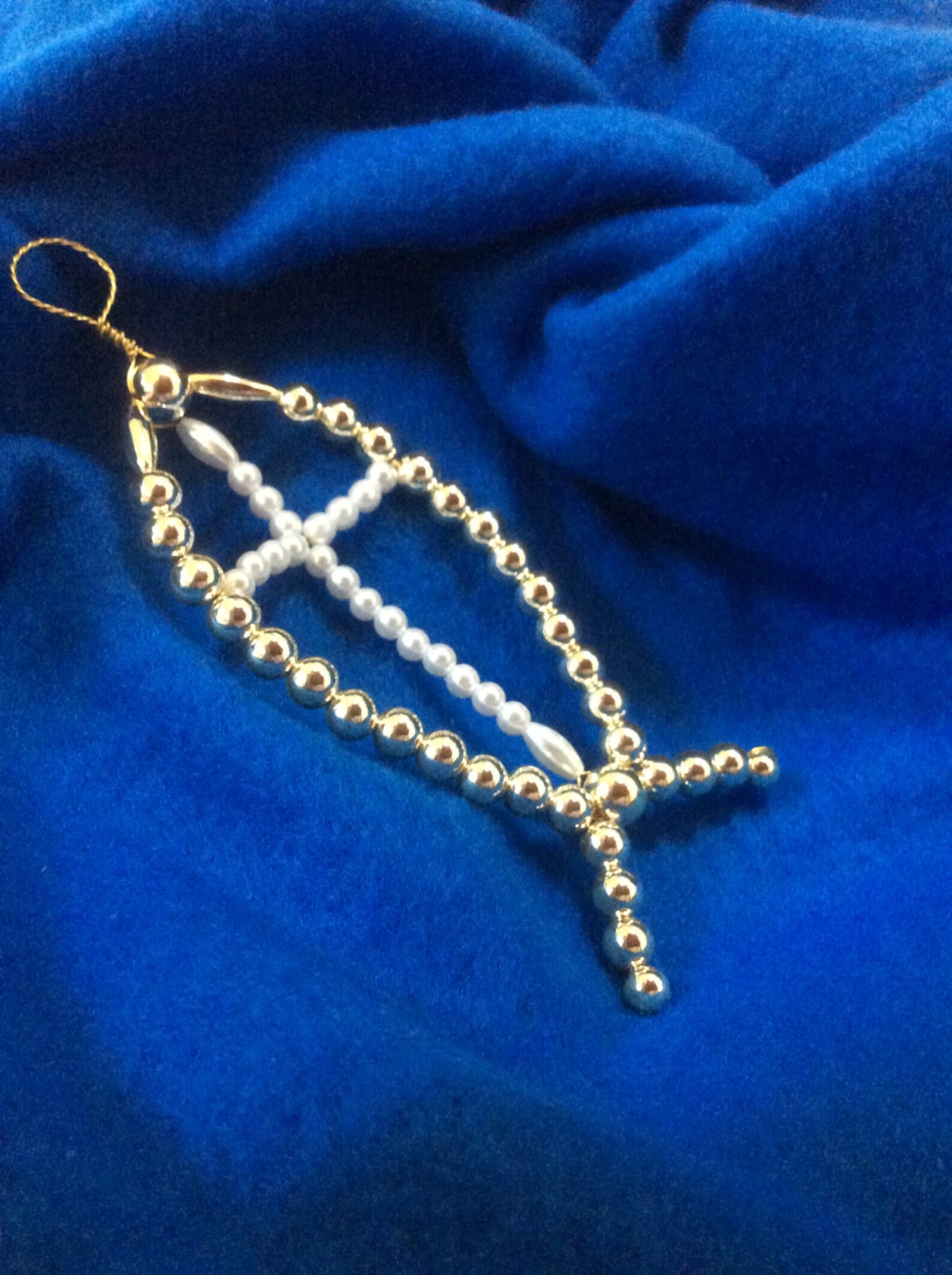 Fish With Cross - Etsy