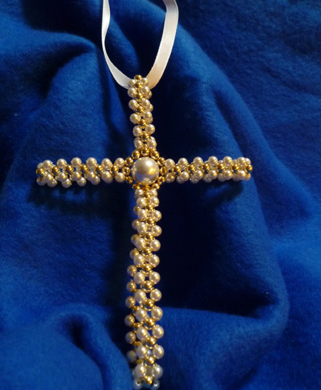 Ribbon Cross (2 Sizes) - Etsy