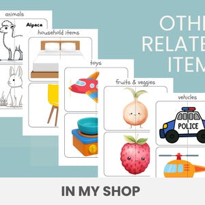 Printable Tools Matching Card Game for Toddlers and Preschoolers Match ...