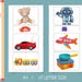 Printable Toy Matching Game for Toddlers and Preschoolers Match Cards ...