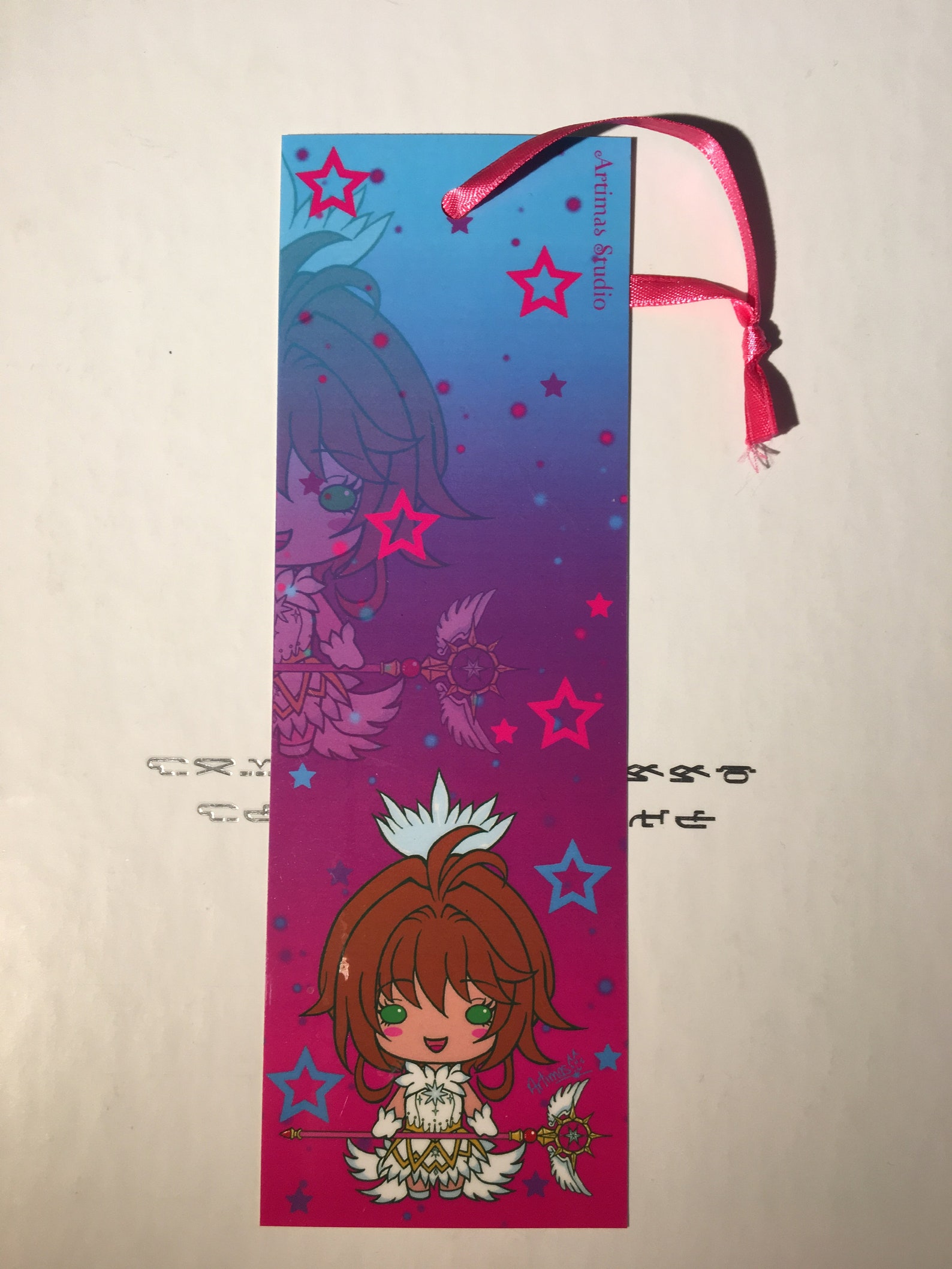 Card Captor Sakura Chibi Bookmarks Sakura Syaoran - Etsy