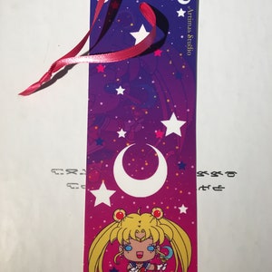 Sailor Moon Chibi Bookmarks - Serenity, Sailor Moon, Sailor Mercury ...