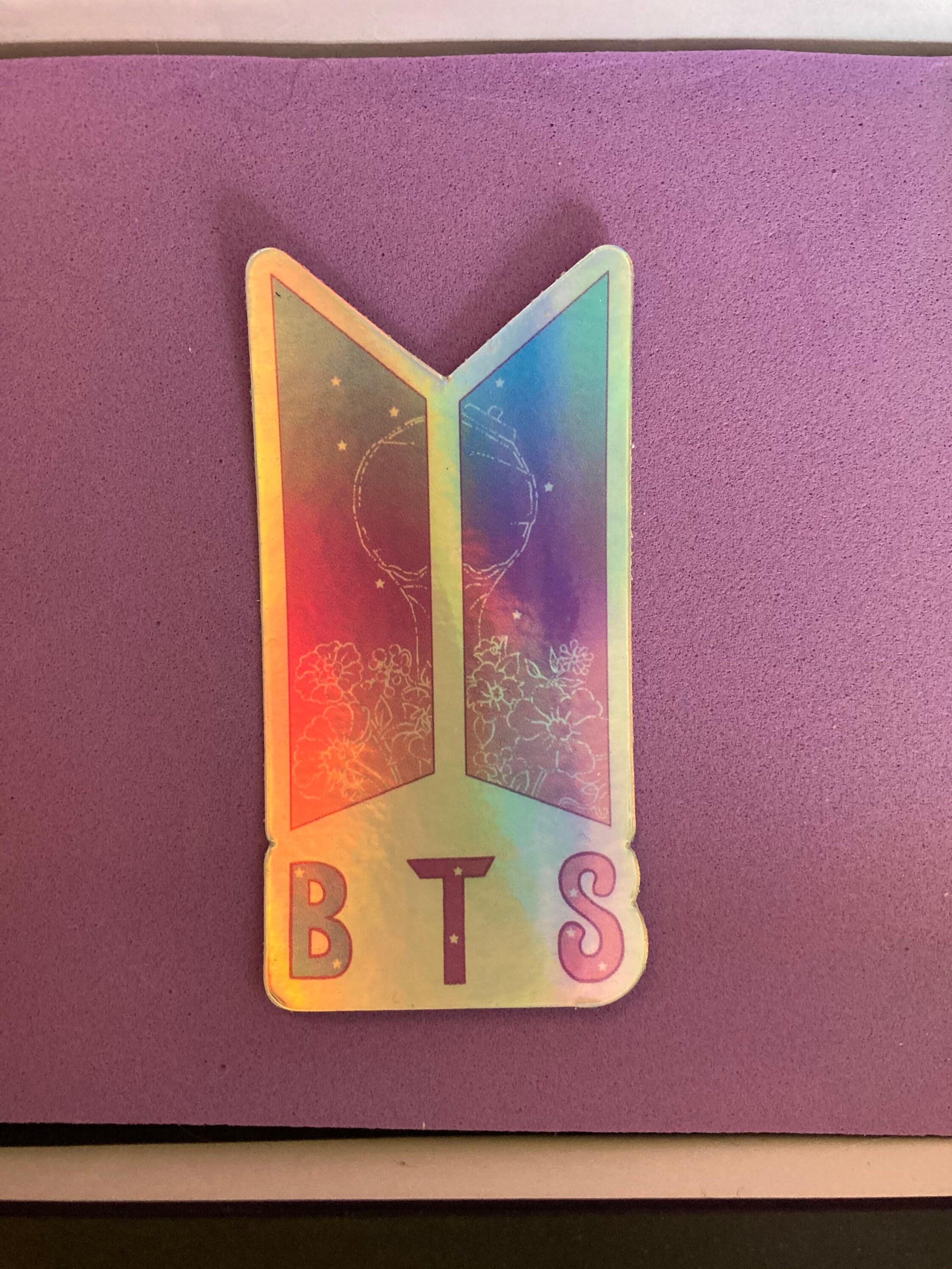 BTS Logo ARMY Logo Holographic Die-cut Stickers GIFT - Etsy Canada