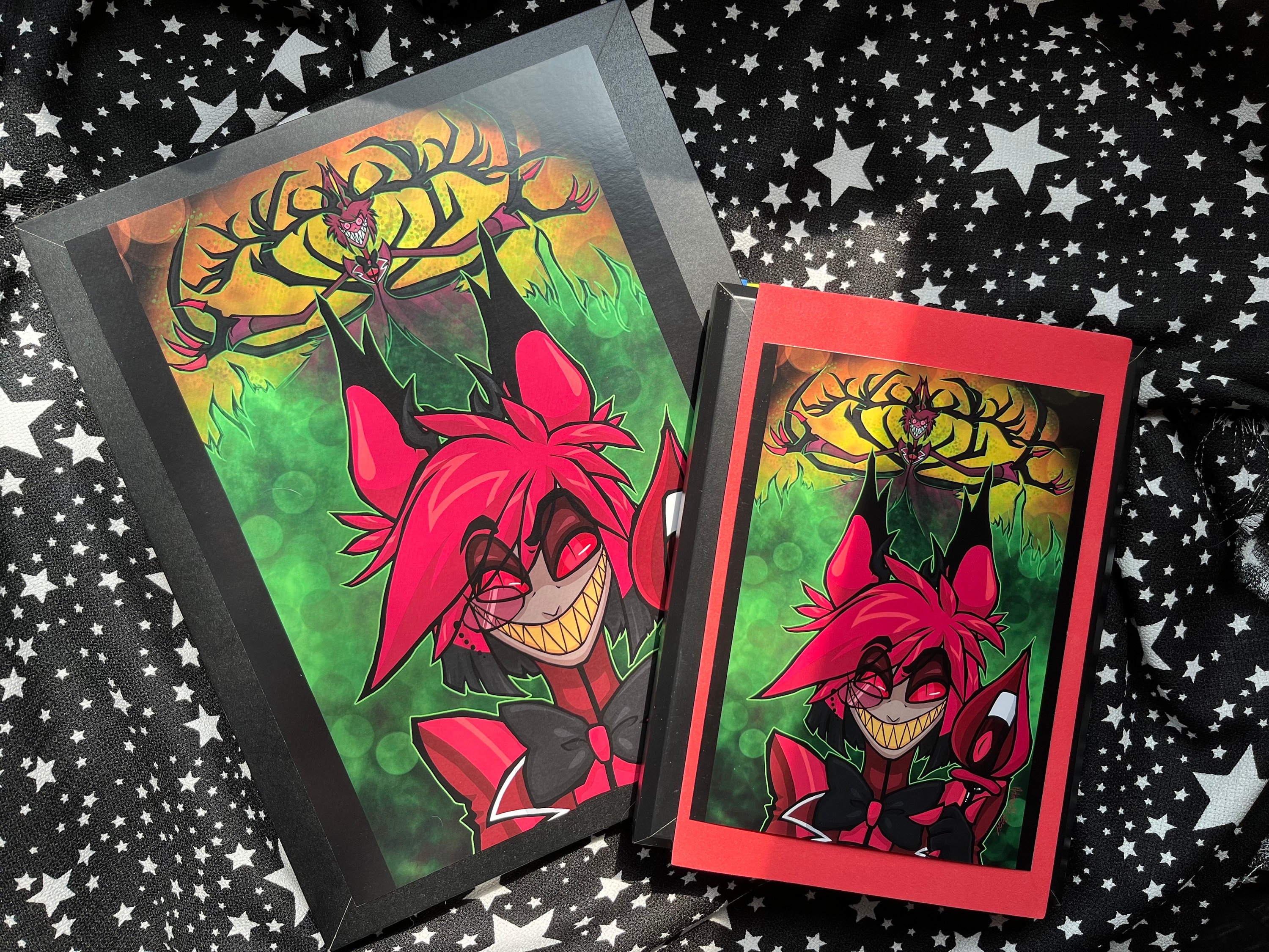 Hazbin Hotel - Alastor - Charlie - Vaggie - Prints - Bookmarks ...