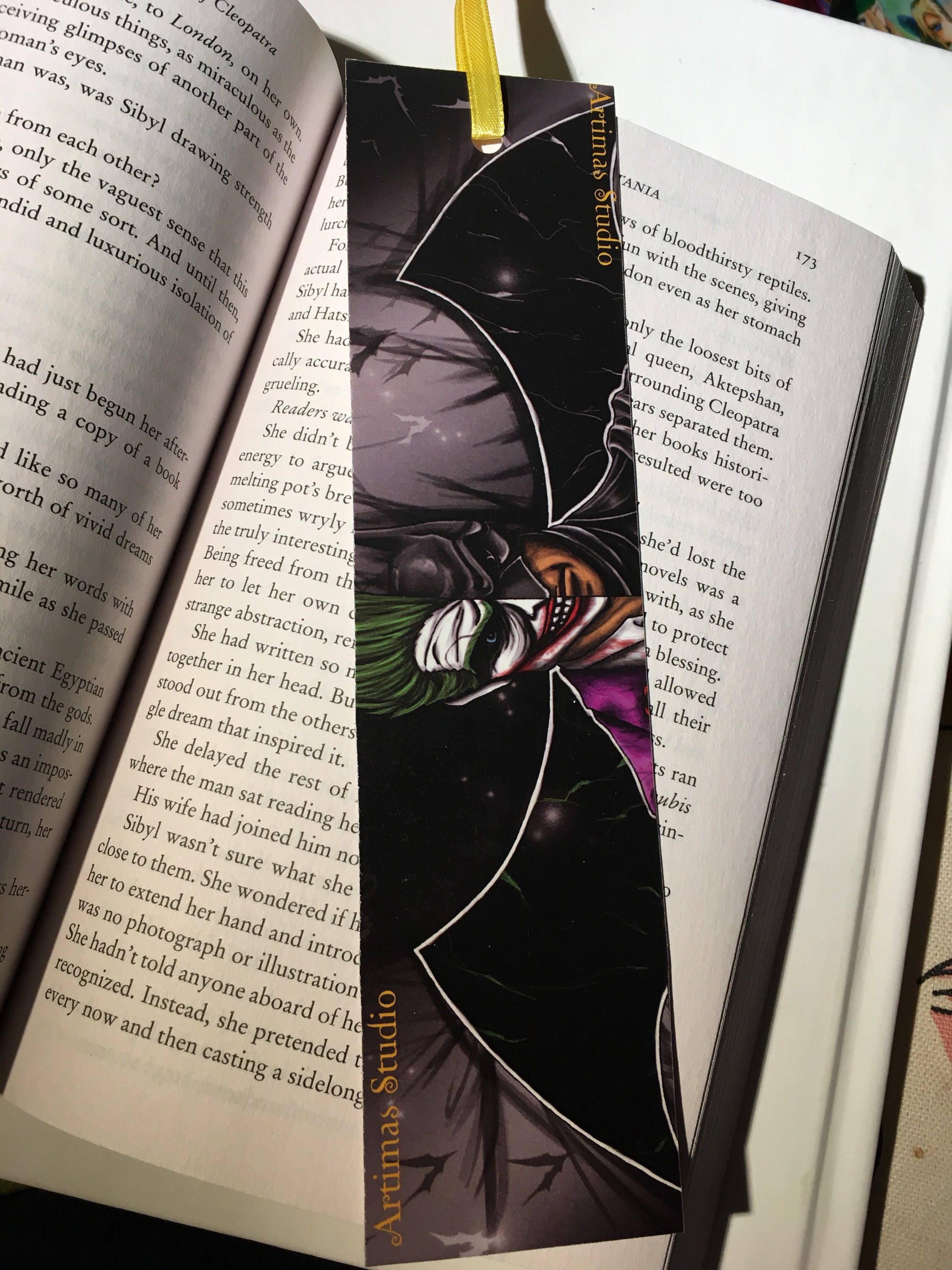 Poison Ivy Harley Quinn Batman Joker Prints and Bookmark - Etsy