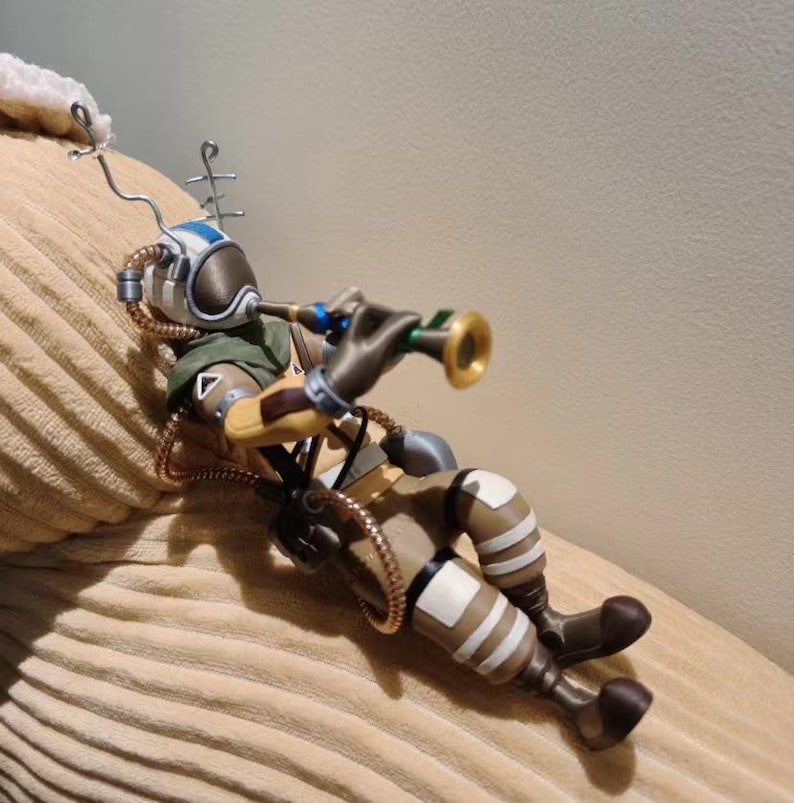 Outer Wilds Gabbro Statue, Homemade 3D Printed Gabbro Sculpture Models ...