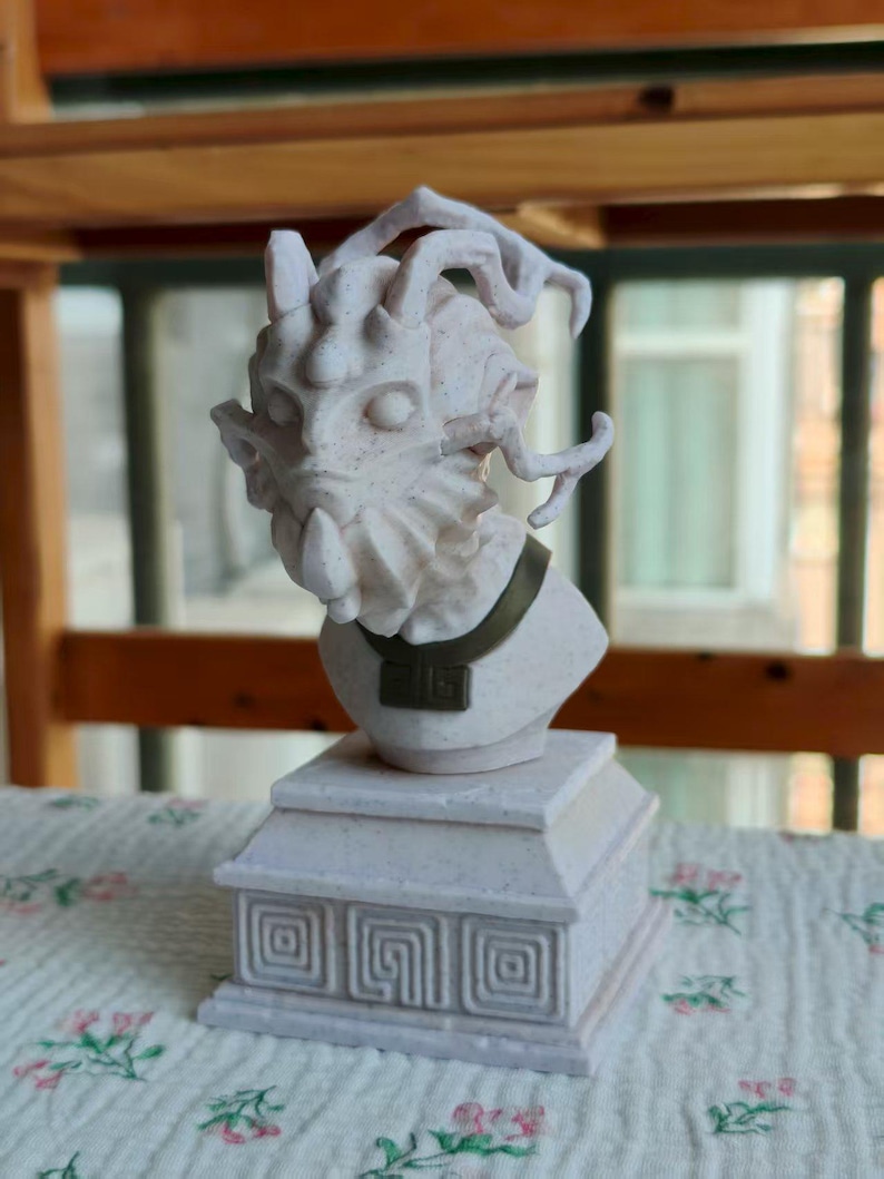 Outer Wilds Nomai Statue, Homemade 3D Printed Nomai Sculpture Models ...