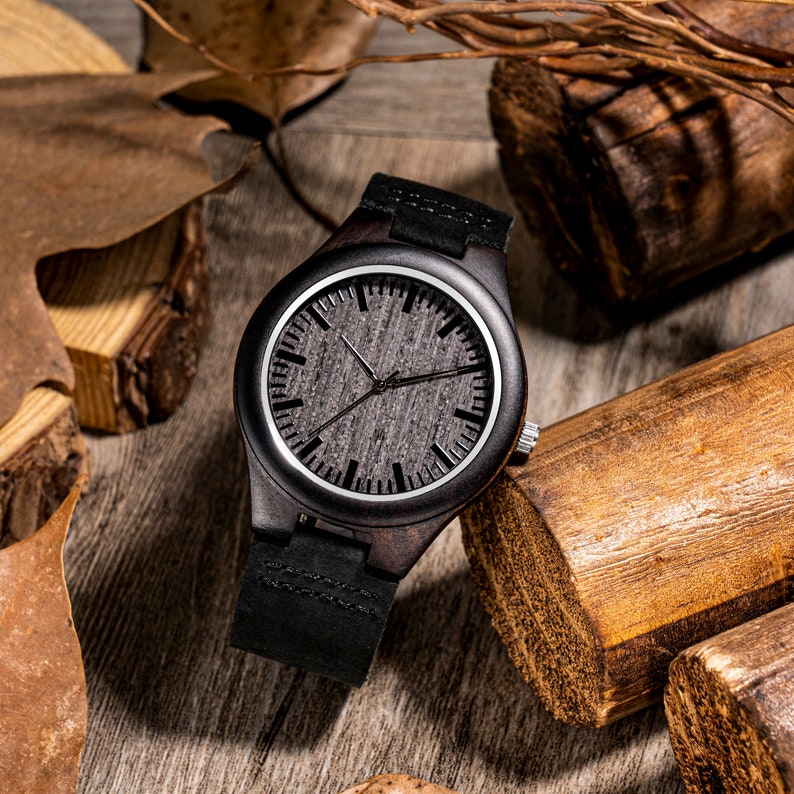 Personalized Wooden Watches for Men Custom Mens Watch With - Etsy