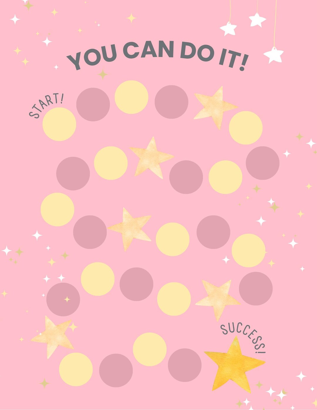 Printable Reward Charts for Kids | Pink and Blue Behavior Charts | Star ...