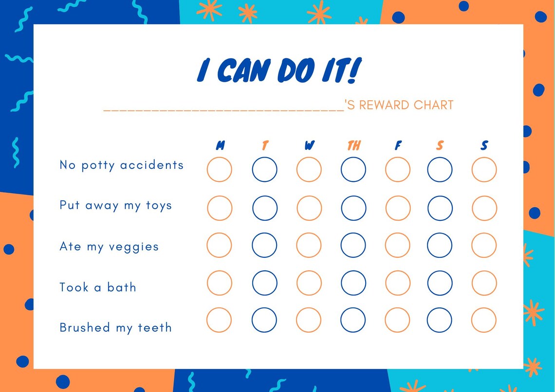 Digital Reward Cards for Kids | Printable Incentive Cards in Multiple ...