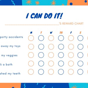 Digital Reward Cards for Kids | Printable Incentive Cards in Multiple ...