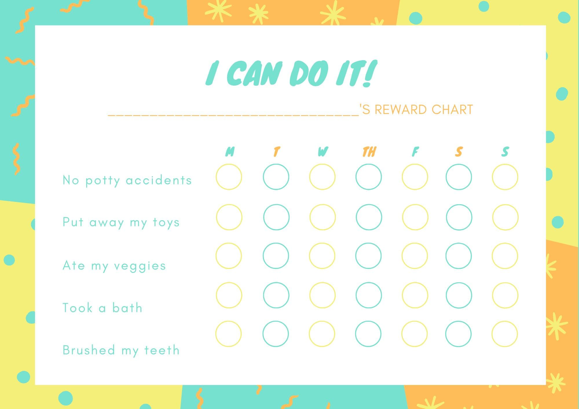 Digital Reward Cards for Kids | Printable Incentive Cards in Multiple ...