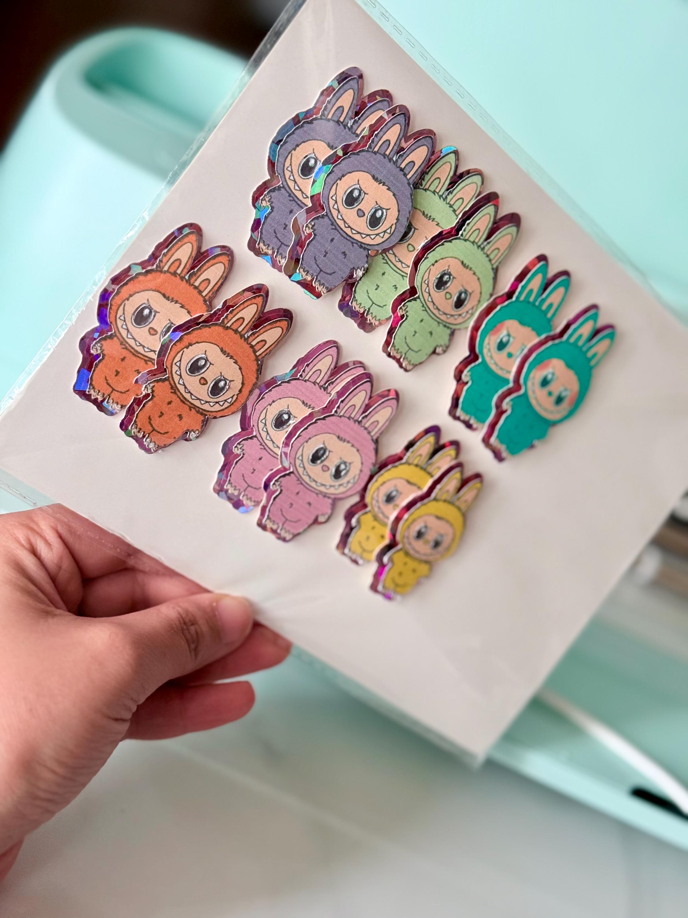 Kawaii Birthday Cupcake Toppers, Labuu Pop Fanart, Cardstock (12 Ct) - Etsy