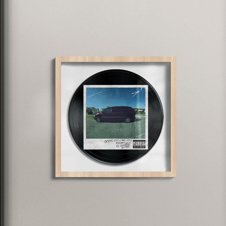 Custom Vinyl Album Poster | Music Wall Art Made From Real Record ...