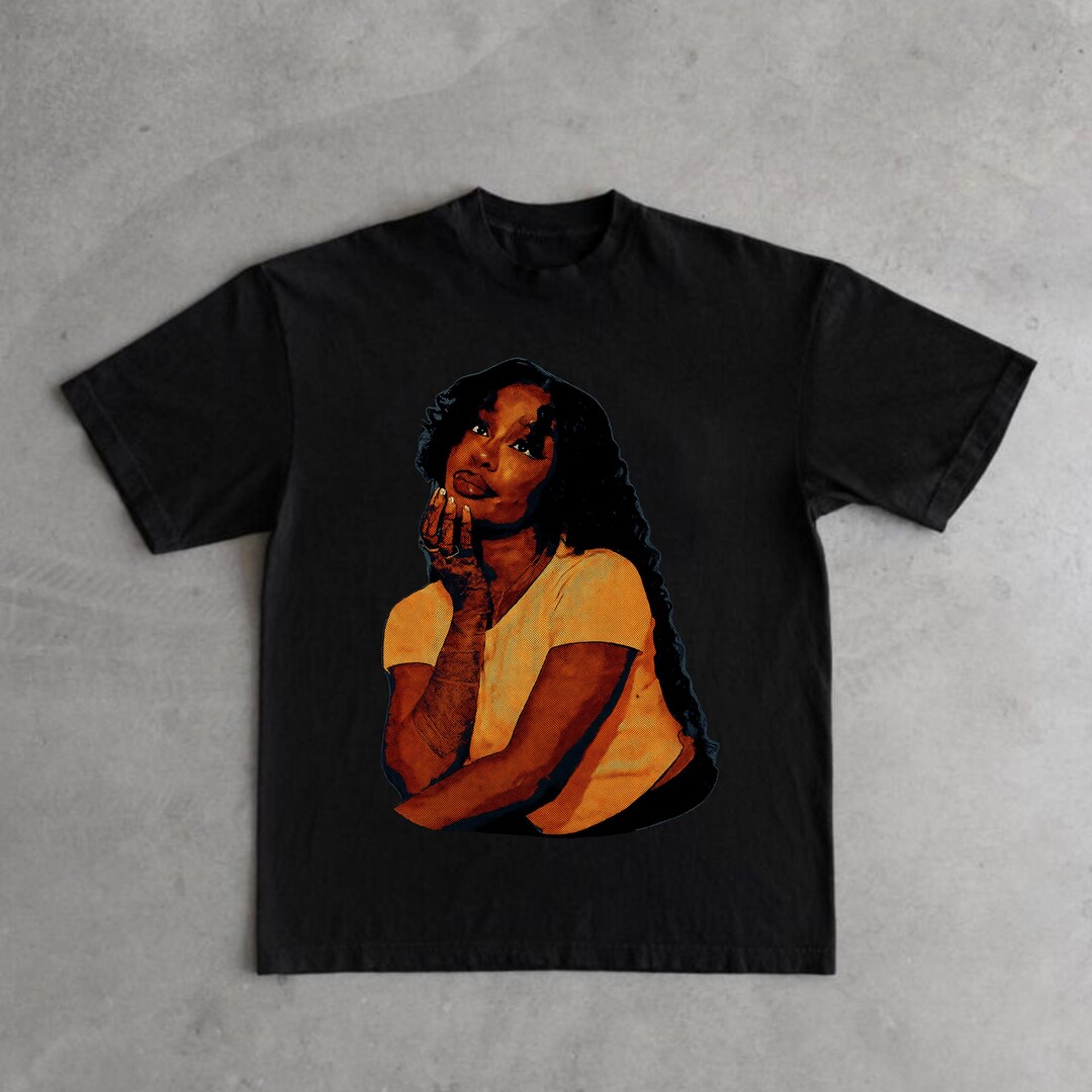 Sza T Shirt Sza Merch Ctrl Album Shirt Sos Album Tee R&b Music Shirt ...