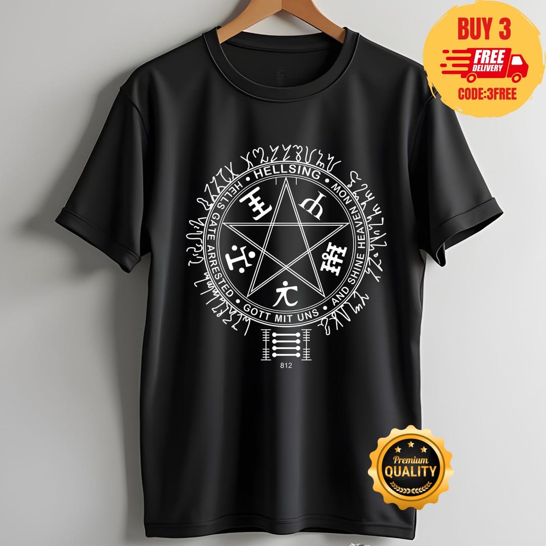 Hellsing Shirt,hellsing Gift,alucard Shirt,seras Victoria Shirt ...