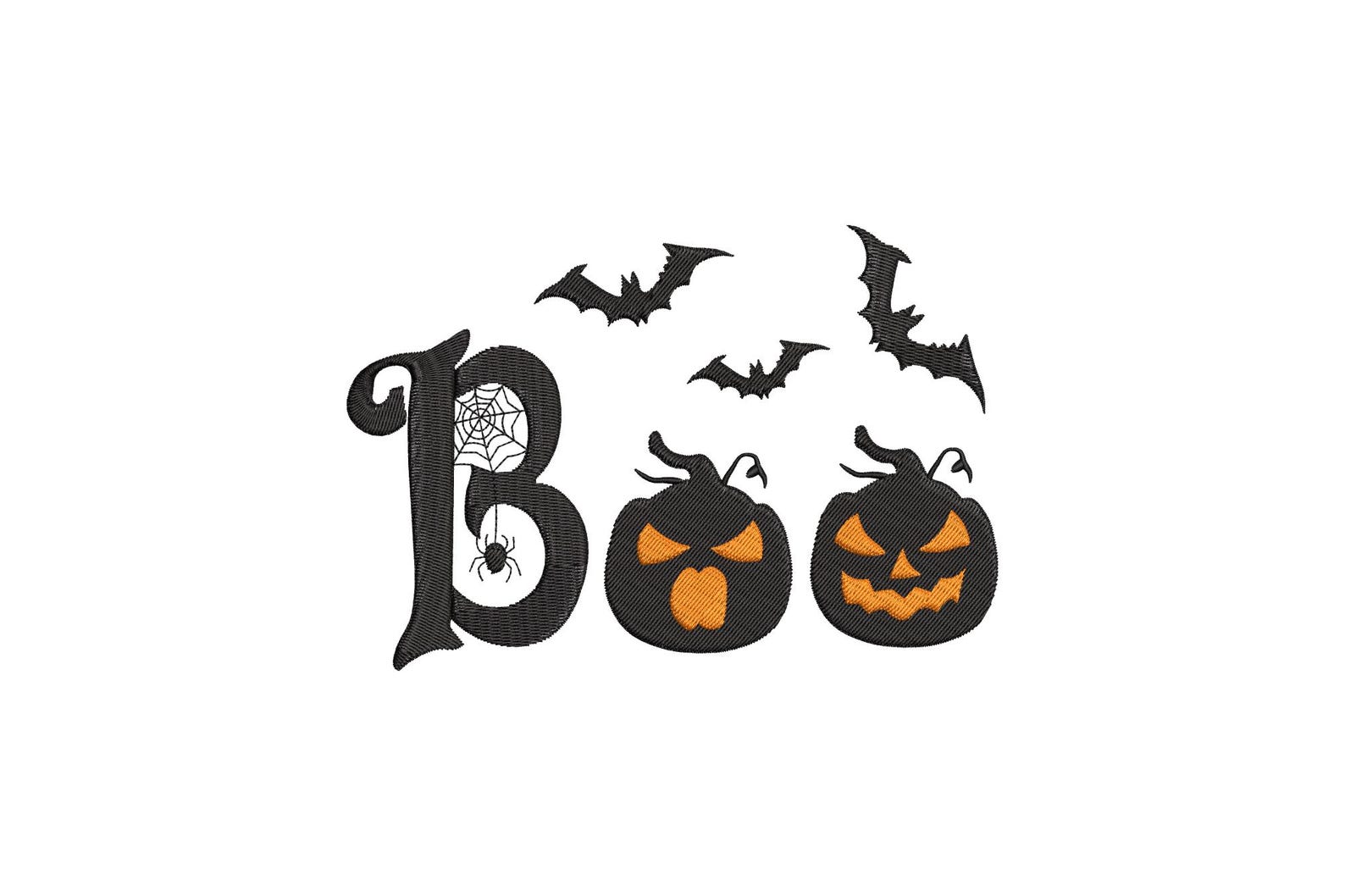 Halloween Scary Boo Machine Embroidery Design, Halloween Boo Boo Boo ...