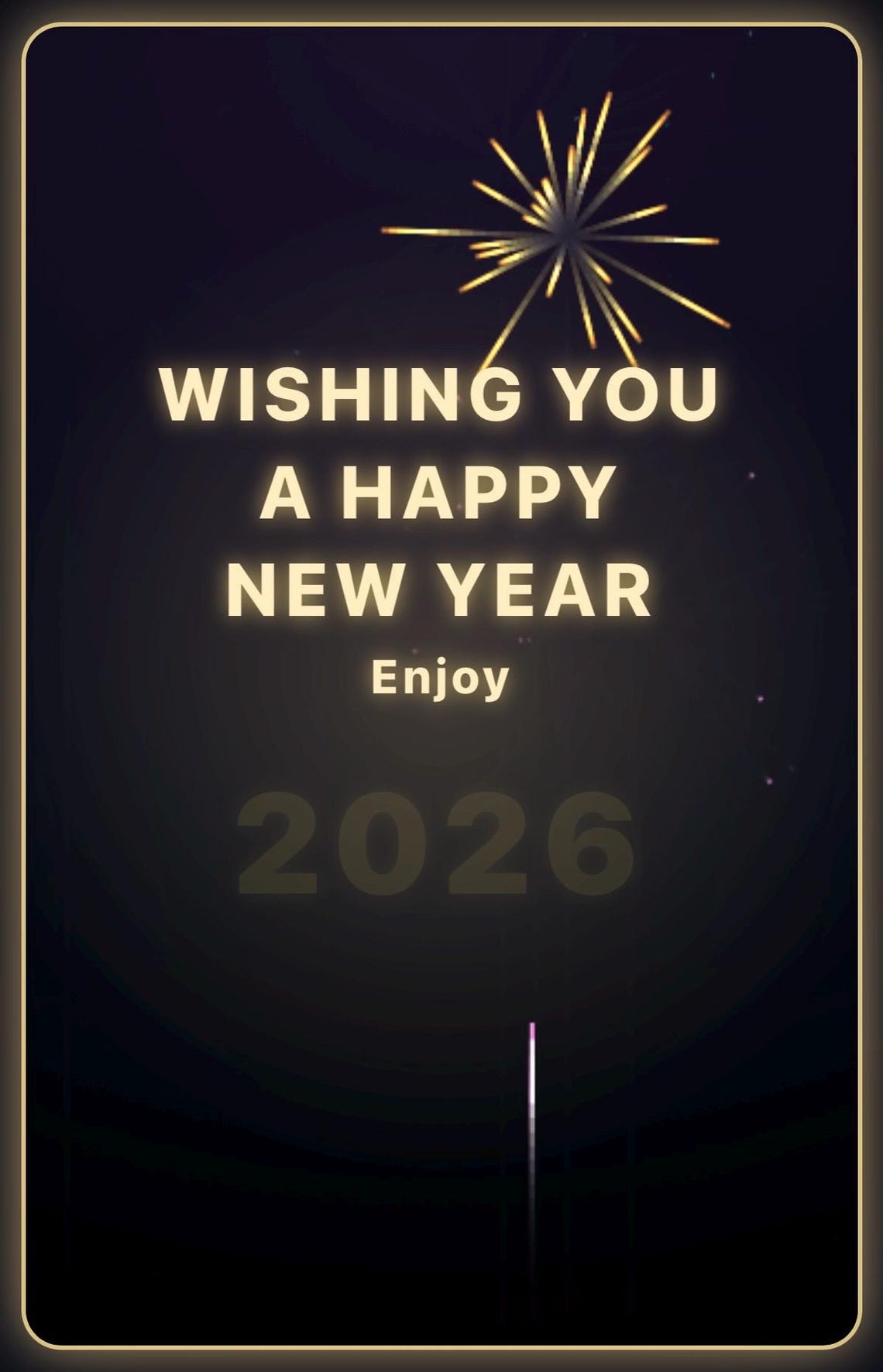 New Year Animated E-card (2026) - Etsy