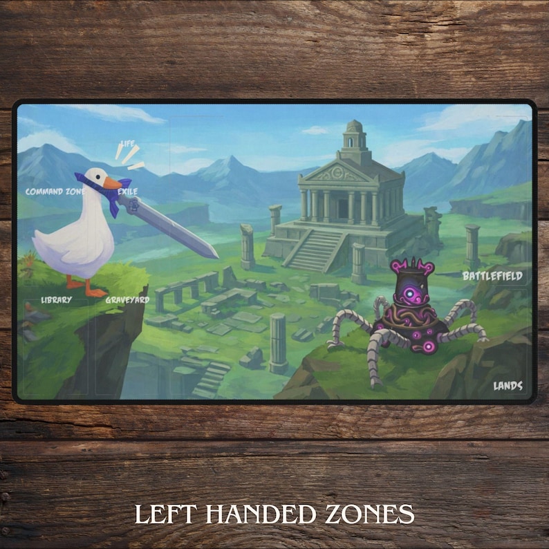 MTG Playmat Sword of the Goose TCG Playmate • Anime Mousepad & Deskmat ...