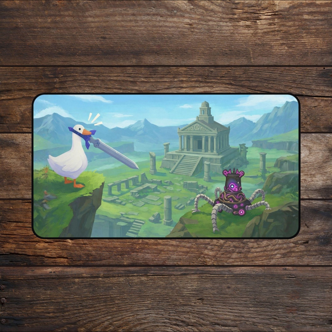 MTG Playmat Sword of the Goose TCG Playmate • Anime Mousepad & Deskmat ...