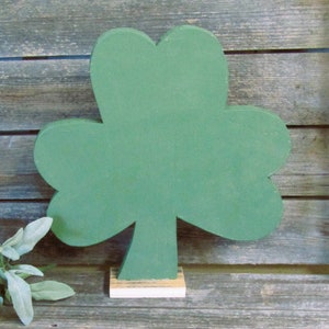 Rustic Table Top Shamrock Set of 3, St. Patrick's Day Decor, Shamrock ...
