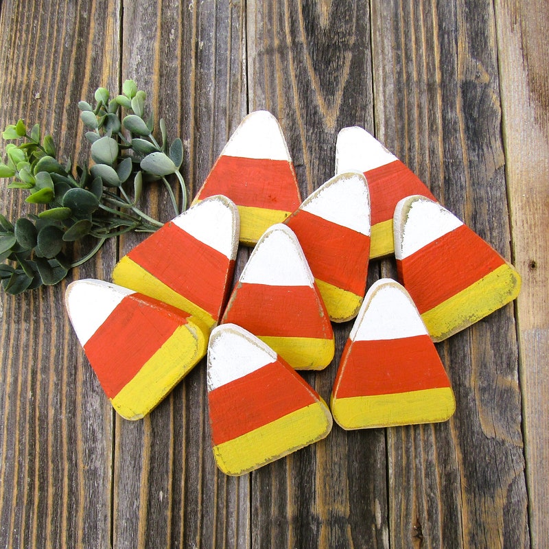 Candy Corn Decor - Etsy