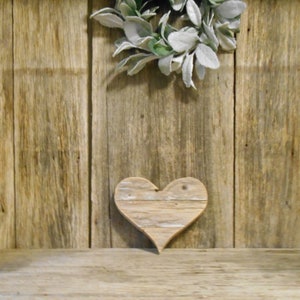 6 Wood Heart Rustic Decor Farmhouse Decor Reclaimed - Etsy