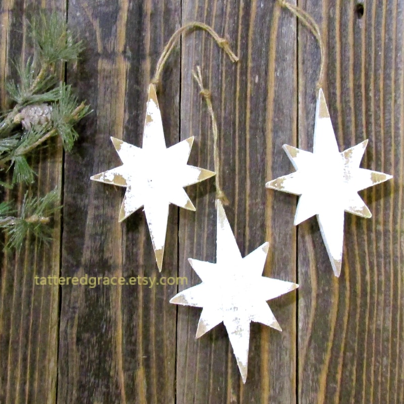 14 Wood Christmas Tree Star - Etsy