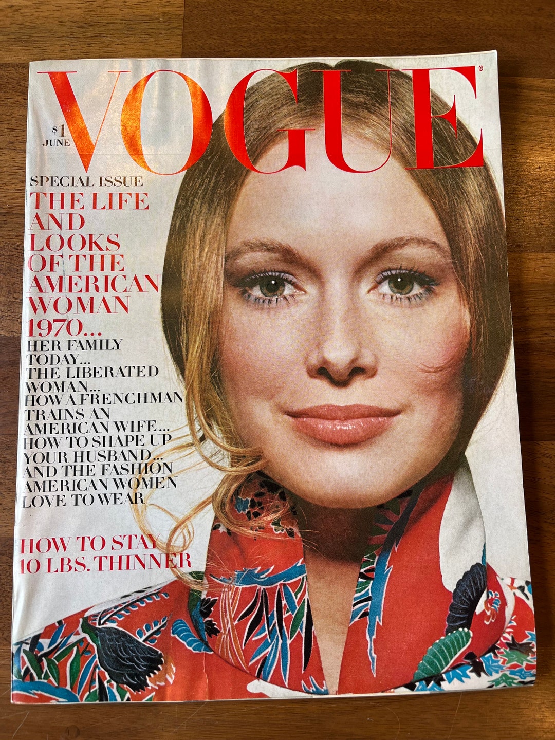 Vogue Magazine June 1970 Jane Birkin Rock Hudson Liza Minnelli ...