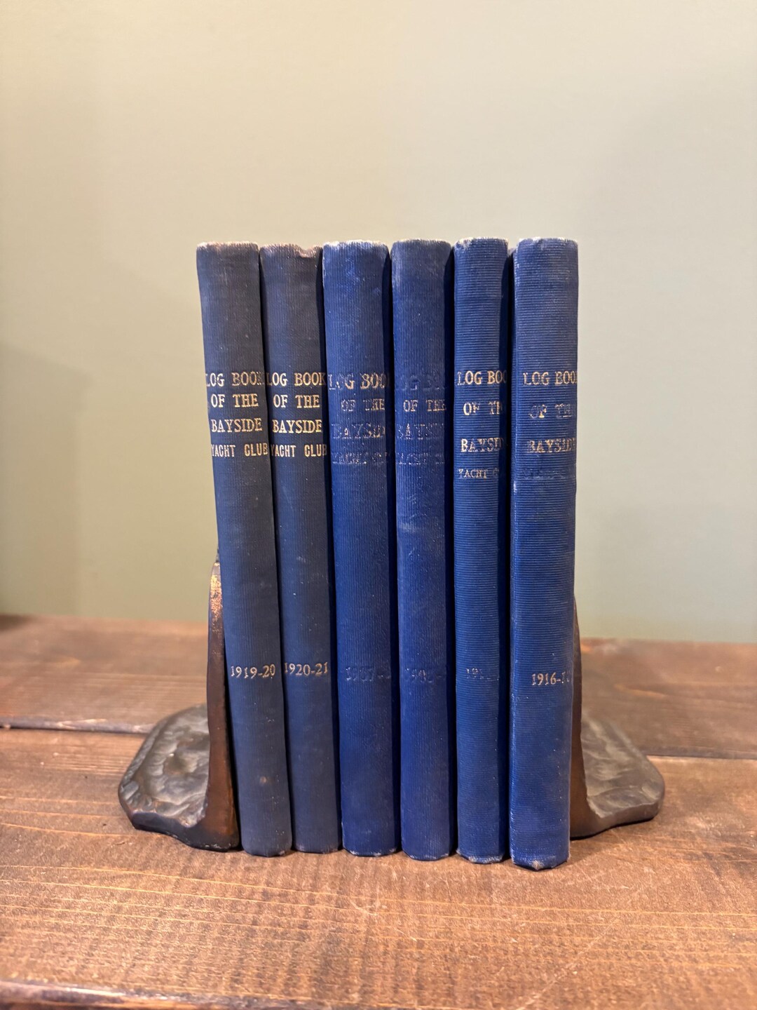 A Series of Log Books From the Bayside Yacht Club 1906-1920 Your Choice ...
