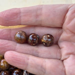 Antique Late 19th Century German Bennington Marbles, Salt Glazed Clay Marble, 8 Marbles - Etsy