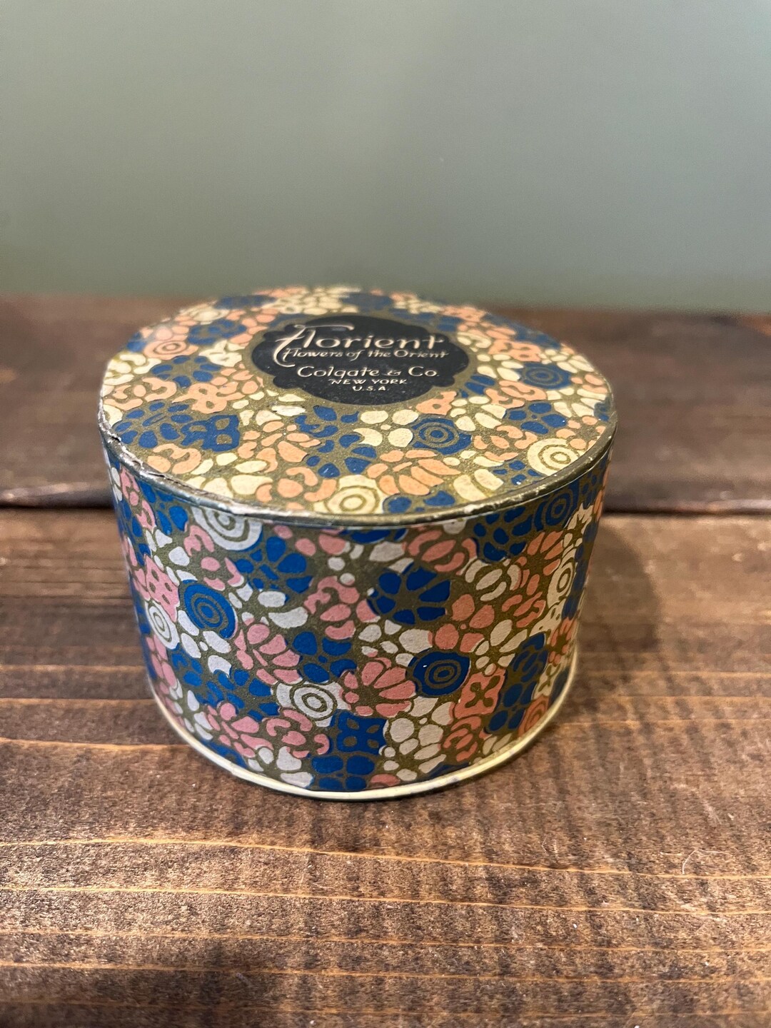 Vintage 1920s Florient Flowers of the Orient Face Powder Unused in ...