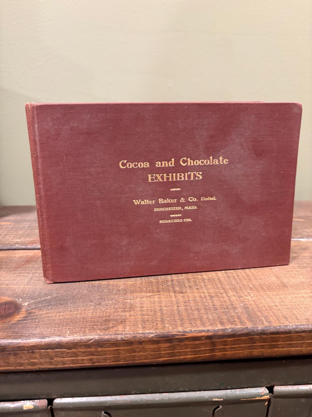 Rare Salesmans Sample Book Cocoa and Chocolate Exhibits Walter Baker ...