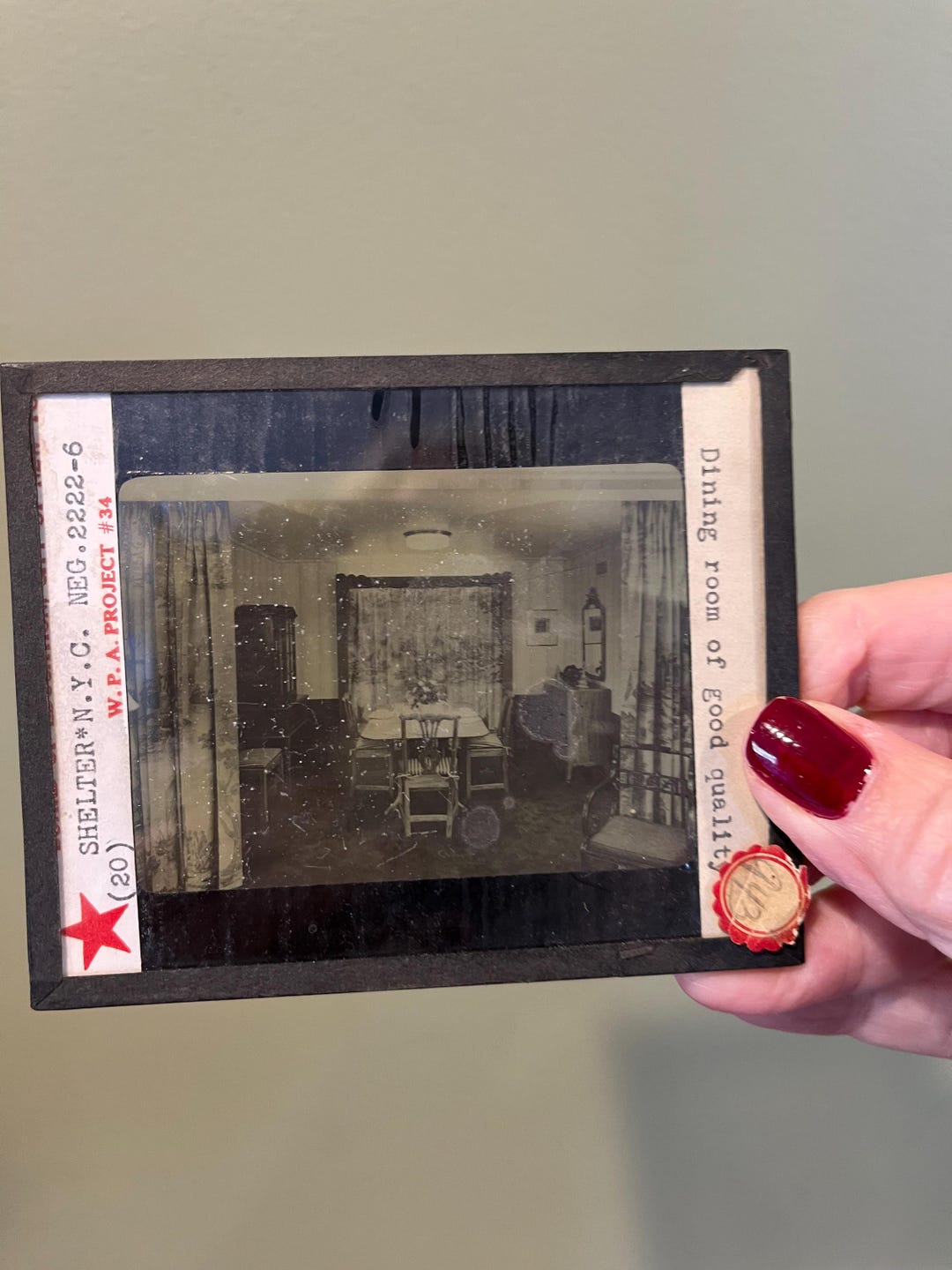 Set of 4 Vintage Slides From the WPA, the Works Progress Administration ...