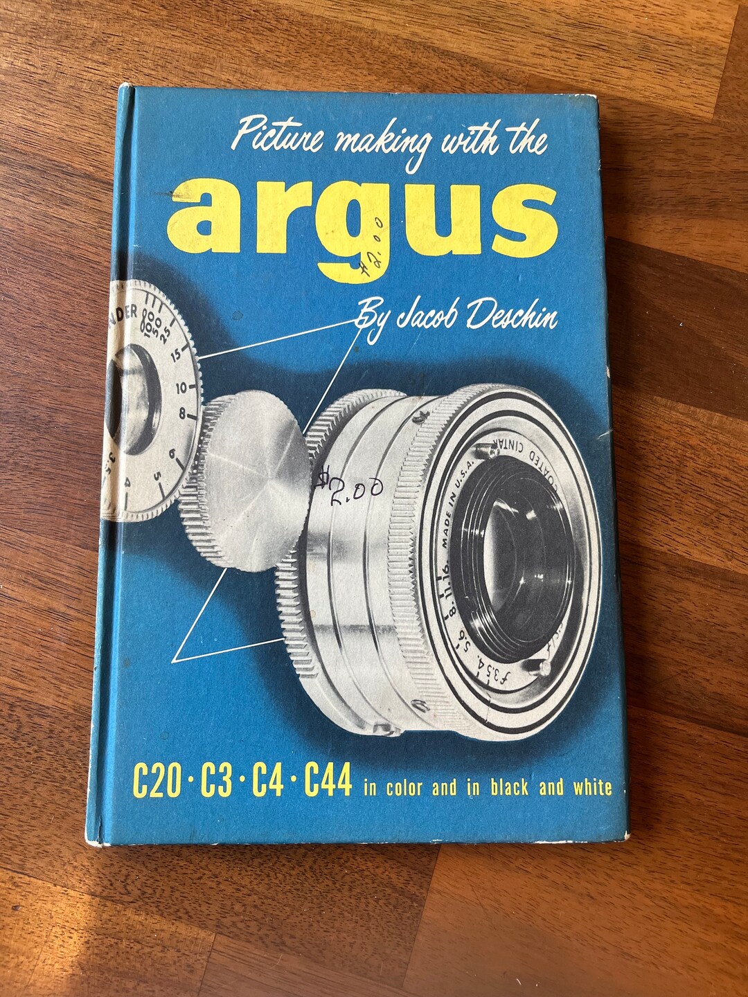 Vintage Book Picture Making With the Argus C2, C3, C4 and C44 by Jacob ...