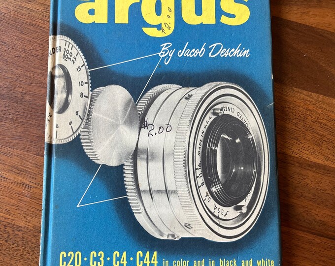 Vintage Book Picture Making With the Argus C2, C3, C4 and C44 by Jacob ...