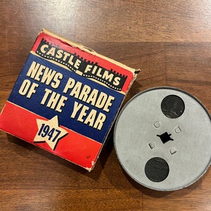 Castle Films News Parade of the Year 1947 16mm Headline - Etsy