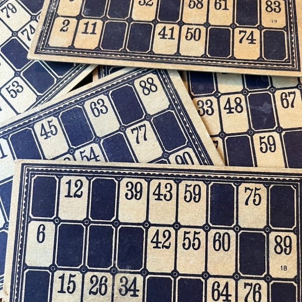 Lotto Game Cards - Etsy