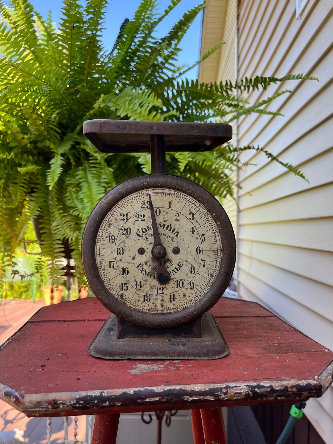 Antique Primitive Scale Farmhouse Primitive Kitchen Decor Patented ...
