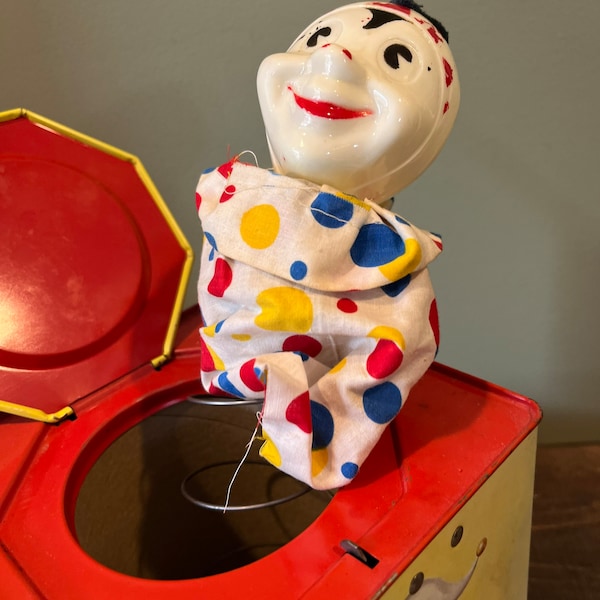 Jack in the Box Toy - Etsy
