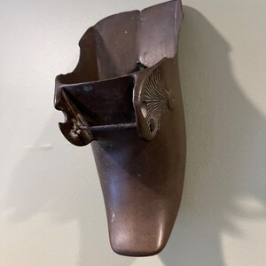Fabulous Antique Spanish Brass Conquistador Stirrup Shoe 9" Very ...