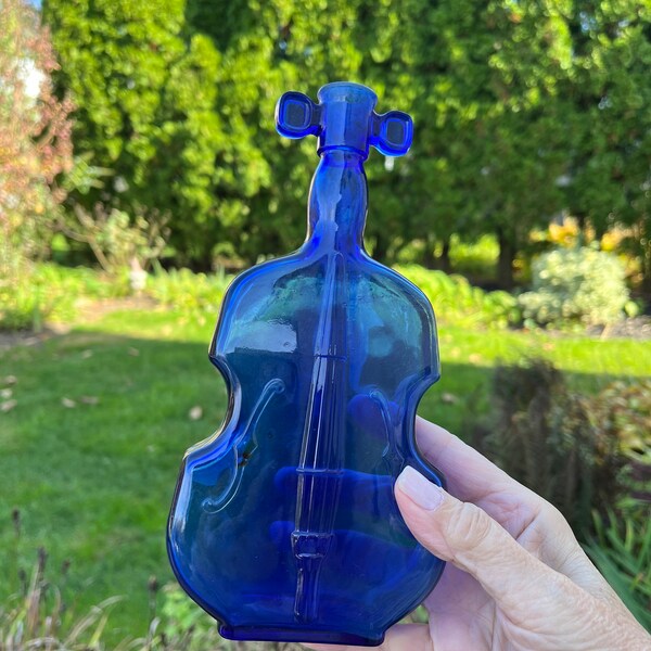 Blue Violin Vase - Etsy