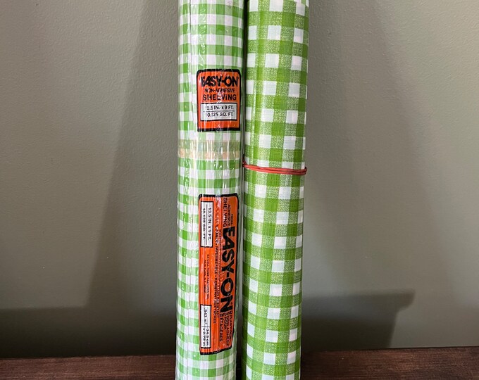 Vintage 1970s-80s Contact Paper Shelf Liner Drawer Liner Easy-on Non ...
