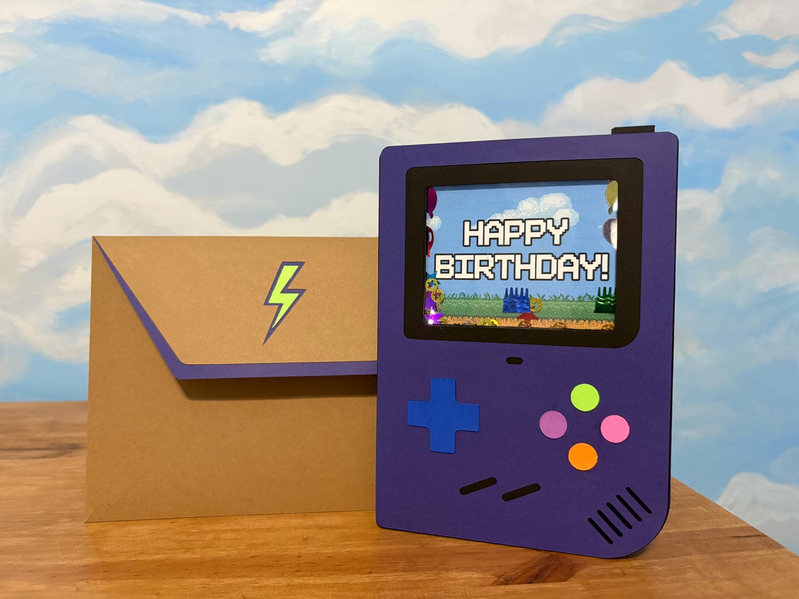 Gamer Shaker Card - Etsy