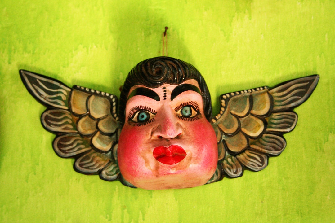 San Miguel De Allende Series - Kissing Angel - Card - Etsy