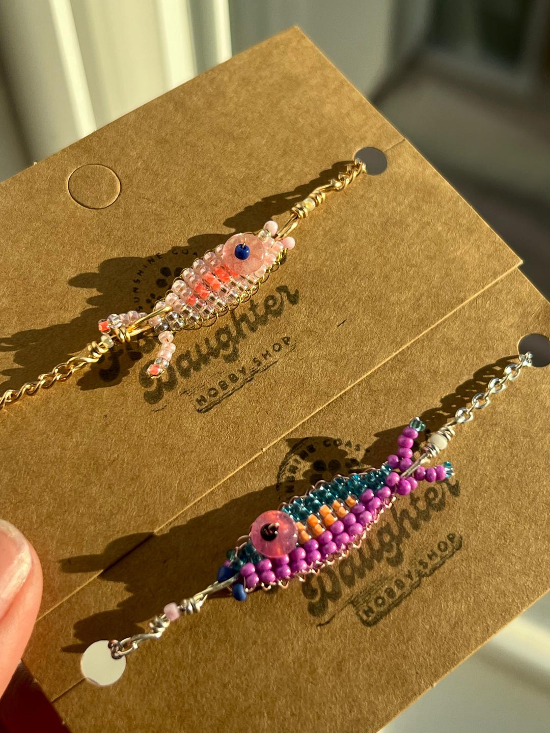 Beaded Fish Bracelet - Etsy