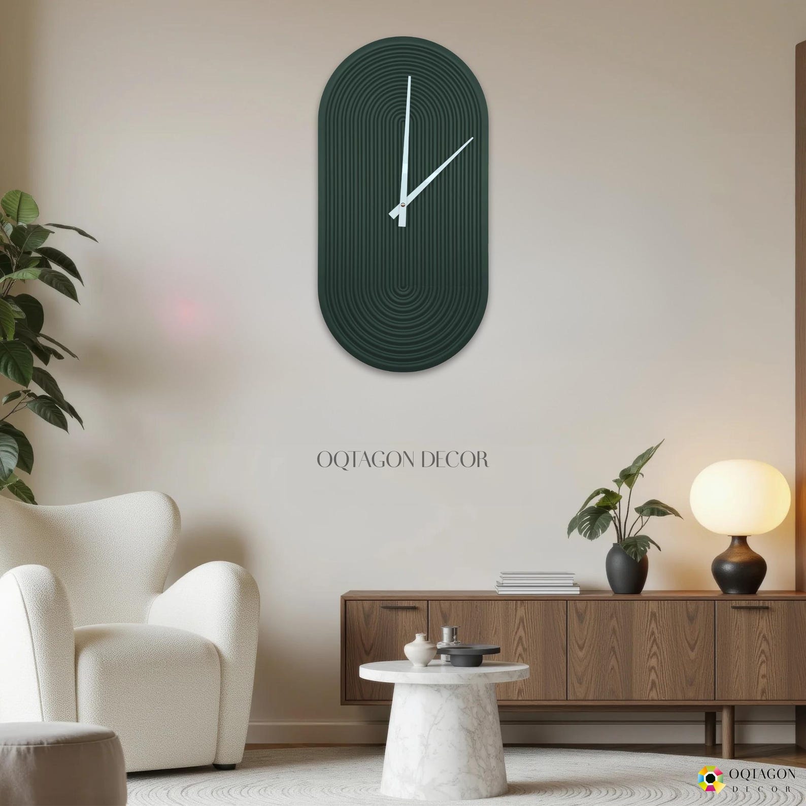 Timeless Arch - Art-inspired Wall Clock - Etsy