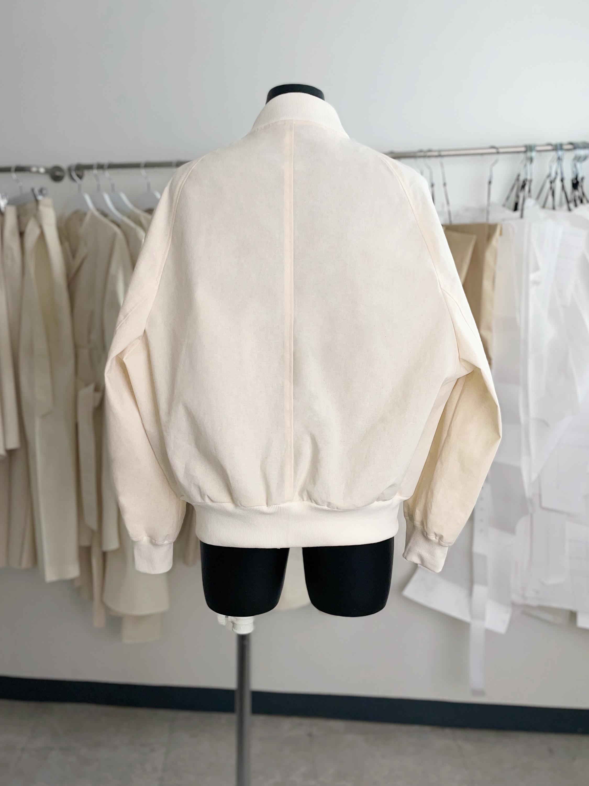 Women's Varsity Jacket Sewing Pattern: Raglan Sleeve, Semi-loose Fit ...