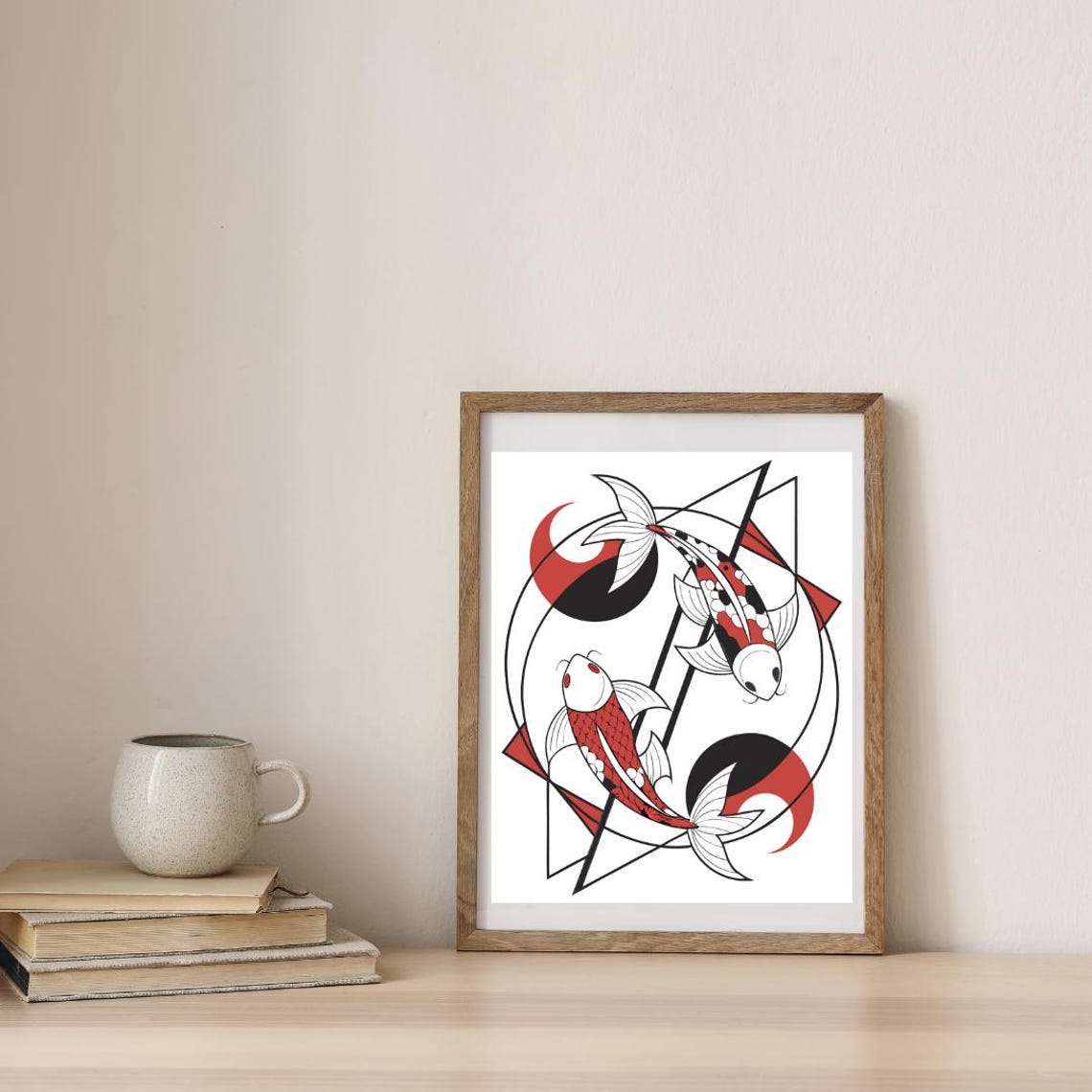 Bold Geometric Abstract SVG | Modern Vector Wall Art | Minimalist ...