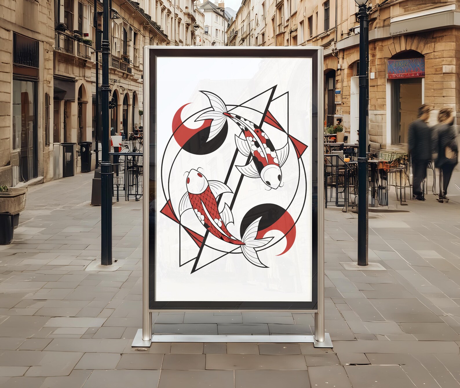 Bold Geometric Abstract SVG | Modern Vector Wall Art | Minimalist ...